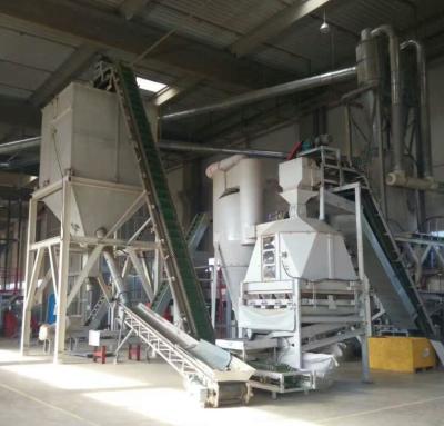 China PLC Control Biomass Pellet Production Line With Paddy Husk Pellet Making Machinery for sale