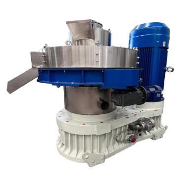 China 2000kg-2500kg/h Output Biomass Pellet Machine With 3phases 380v, 50hz Motor for sale