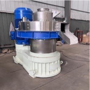 China Customized Voltage Biomass Pellet Machine Ring Die Pellets Maker Fast Production Time 3 Working Days for sale