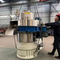 China XGJ700 Ring Die Wood Pellet Machine 160kW 1.2–1.8 T/H Industrial Biomass Pellet Mill for Large-Scale Production for sale