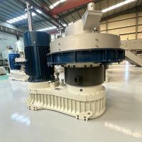 China Wood Pellet Machine High Capacity 1.2-1.8T/H Vertical Ring Die Biomass Pellet Mill for Industrial Commercial Use for sale