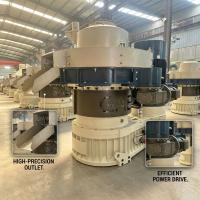 China SKF Bearing Equipped Industrial Wood Pellet Machine 132KW Ring Die Biomass Pelletizer With Extended Service Life for sale