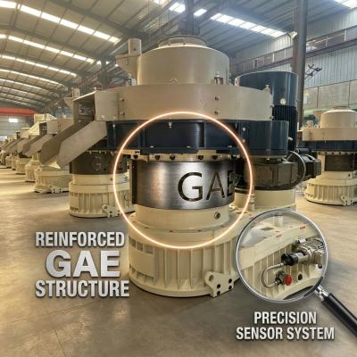 China 2000 Kg/H High Capacity Wood Pellet Mill Machine 160KW Motor For Commercial Biomass Fuel Production for sale