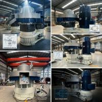 China 132KW Vertical Ring Die Wood Pellet Making Machine For Large Scale Biomass Pellet Production Plant for sale