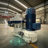 China 132KW Vertical Ring Die Wood Pellet Making Machine For Large Scale Biomass Pellet Production Plant for sale