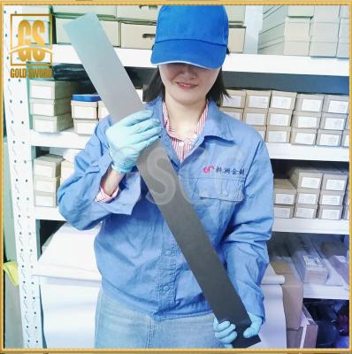 China 800x65x10mm Long Tungsten Carbide Strips for Lithium Battery Strip Cutting for sale