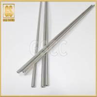 China Tungsten Carbide Gun Drill Blanks with Coolant Hole 3.0mm x 1.5mm 330mm Length for sale