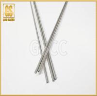 China Tungsten Carbide Gun Drill Blanks with Coolant Hole 3.0mm x 1.5mm 330mm Length for sale