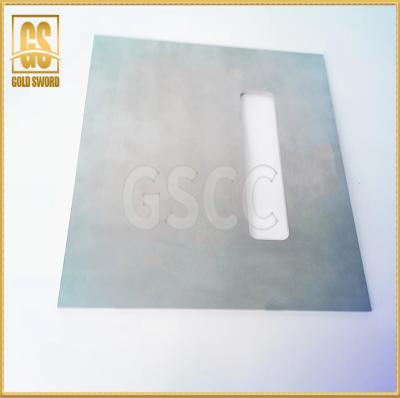 China RX10 Custom Tungsten Carbide Scraper Angled Hole For Scraping Wood for sale