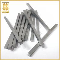 China Carbide Tungsten Special Shaped Fine Grinding Chamfered Corners Hardness 91.5 HRA for sale