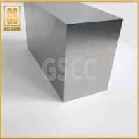 China MD45A Grade Thick Tungsten Carbide Plate High Toughness 300Mpa Isostatic Pressed for sale