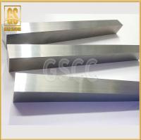 China Tungsten Carbide Strips HRA 91.5-92.5 Thermal Expansion 4.5-5.5×10-6/K Custom Size Wear Resistant for sale