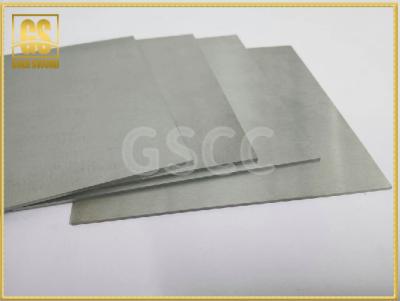 China Tungsten Carbide Sheet 100x100x1.2mm for Semiconductor Silicon Inner Groove Inlaid Alloy for sale