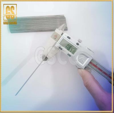 China Ultrathin Tungsten Carbide Strips 1.5-8mm Thickness for Plastic Tobacco Fiber Textile Cutting for sale