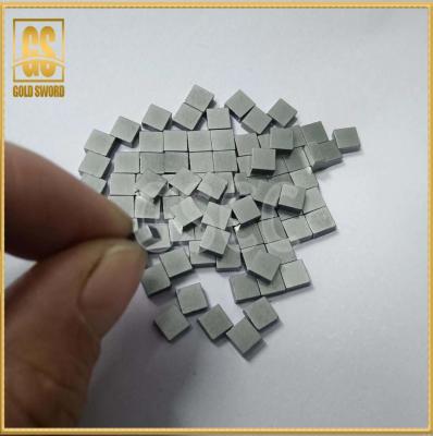 China Tungsten Carbide Blank Blade Medium Grain Size 5x5x2.2mm for Cutting Fibers for sale