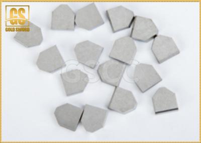 China Tungsten Carbide Brazed Tips High Wear Resistance YG8 89.5 HRA for Cast Iron Machining for sale
