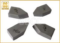 China Tungsten Carbide Brazed Tips P10 P20 P30 ISO Grade Cutting Tool Inserts 92 HRA for sale