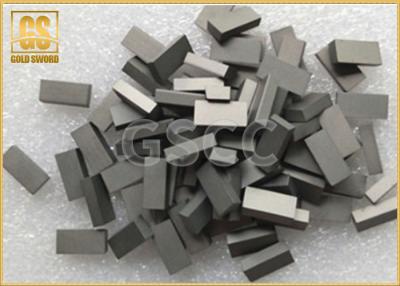 China Tungsten Carbide Saw Tips W2 Grade 1800 N/mm² TRS for Stainless Steel Machining for sale