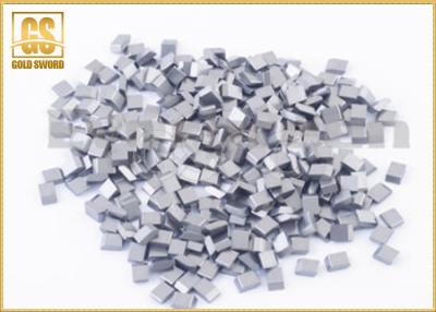 China Fine Grain Tungsten Carbide Saw Tips for Slitting Cutters 90.6 HRA 1800 N/mm2 for sale