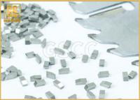 China Multipurpose Tungsten Carbide Saw Tips P10 ISO Grade 91.5 HRA 1600 N/mm2 for sale