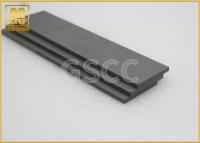 China High Precision Gray Tungsten Carbide Flat Stock Polished / Sintering Surface for sale