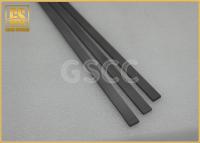 China Customized Tungsten Carbide Alloy Strips Bar Stock Density 14.8-15.1 g/cm3 Hardness 89.5-92 HRA for sale