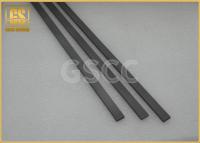 China Blade Sharpening Square Carbide Blanks , Customized Tungsten Flat Bar for sale