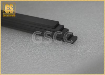 China Polished Surface Carbide Wear Strips Tungsten Square Bar 14.6-15.0 g/cm3 for sale