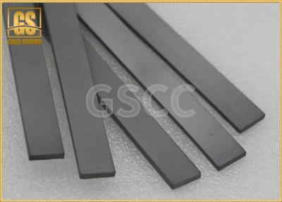 China Tungsten Carbide Flat Bar 1-18mm Thick Shock Resistant Hard Alloy Strip for Wood Cutting for sale