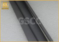China Virgin Raw Material Rectangular Carbide Blanks / Grey Flat  Wear Strips for sale