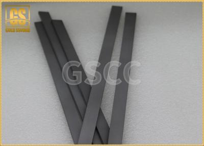 China Tungsten Carbide Flat Bar 3.2mm to 6.4mm Thick Bending Resistant for Wood Cutting Blades for sale