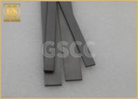 China Super Hard Square Carbide Blanks Grey Flat Wear Strips 400mm Length Width 2mm Thickness for sale