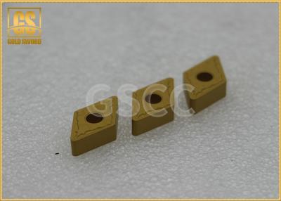 China YG6 Golden Tungsten Carbide Inserts CNMA CNMG 12.7mm for Steel Machining Non Standard for sale