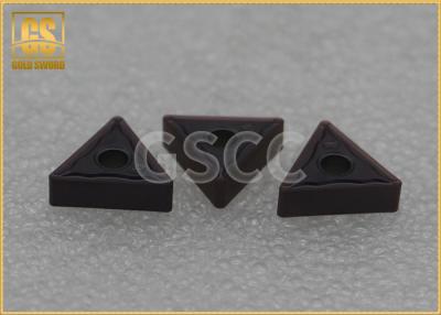 China P20 Tungsten Carbide Inserts for Cast Steel Finishing and Semifinishing 90.5 HRA for sale