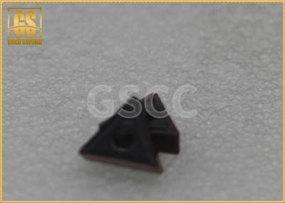 China Custom CNC Tungsten Carbide Inserts for Low Alloy Steel Milling 12.7mm IC 4.76mm Thickness for sale