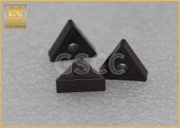 China Hard Steel Triangle Carbide Inserts , Hardbess Tungsten Carbide Tool Inserts for sale