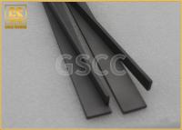 China Good Straightness Carbide Square Bar / RX10 RX20 Tungsten Carbide Flats for sale
