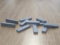 China YG6A YG8 Tungsten Carbide Wear Strips for Petroleum Equipment 92 HRA 1800 N/mm² for sale