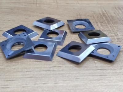 China Tungsten Carbide Abandoned Blade 14x14x2.0mm 30 Degree for Woodworking Spiral Planer for sale