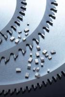 China YG3 YG6X Tungsten Carbide Saw Tips for Woodworking Blades Hardness 95 HRA Density 15.1 g/cm3 for sale
