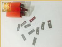 China Double Holes Carbide Scraper Blade Rectangle Shaped Good Toughness for sale