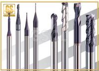 China Flat Bottomed Carbide Milling Cutter 1/4 Inch 2 Flute Down Spiral End Mill ISO9001 for sale