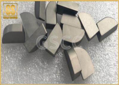 China YG8 YG6 Cemented Carbide Brazing Tips 14.95 g/cm3 Density 89.5 HRA Hardness Good Wear Resistance for sale