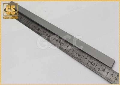 China Tungsten Carbide Strips 1m Long Flat Bars High Hardness HRA 90 for Woodworking Tools for sale