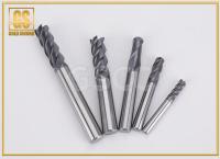 China Coated Standard Carbide Milling Cutters Multi Flute With Customized Size for sale