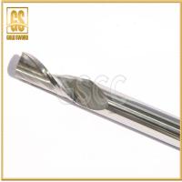 China Solid Carbide Single Flute End Mill Straight Shank Tungsten Cemented Cutting Tool 6mm for sale