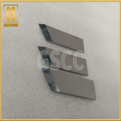 China Polished Carbide Tipped Blade 74.5x15.5x0.88mm Customized for Glass Fiber Cutting for sale