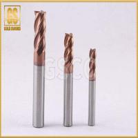 China 4 Flute Unequal Helix Solid Carbide End Mill 6mm Ceramic Milling Cutter for High Feed for sale