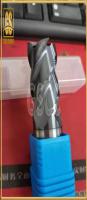 China Standard Size Carbide End Mill 4 Flutes Unequal Helix Flat Type for sale