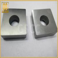 China Customized Tungsten Steel Blade Non Standard Special Shaped With Hole Hard Alloy Wear Resistant 80 HRC for sale